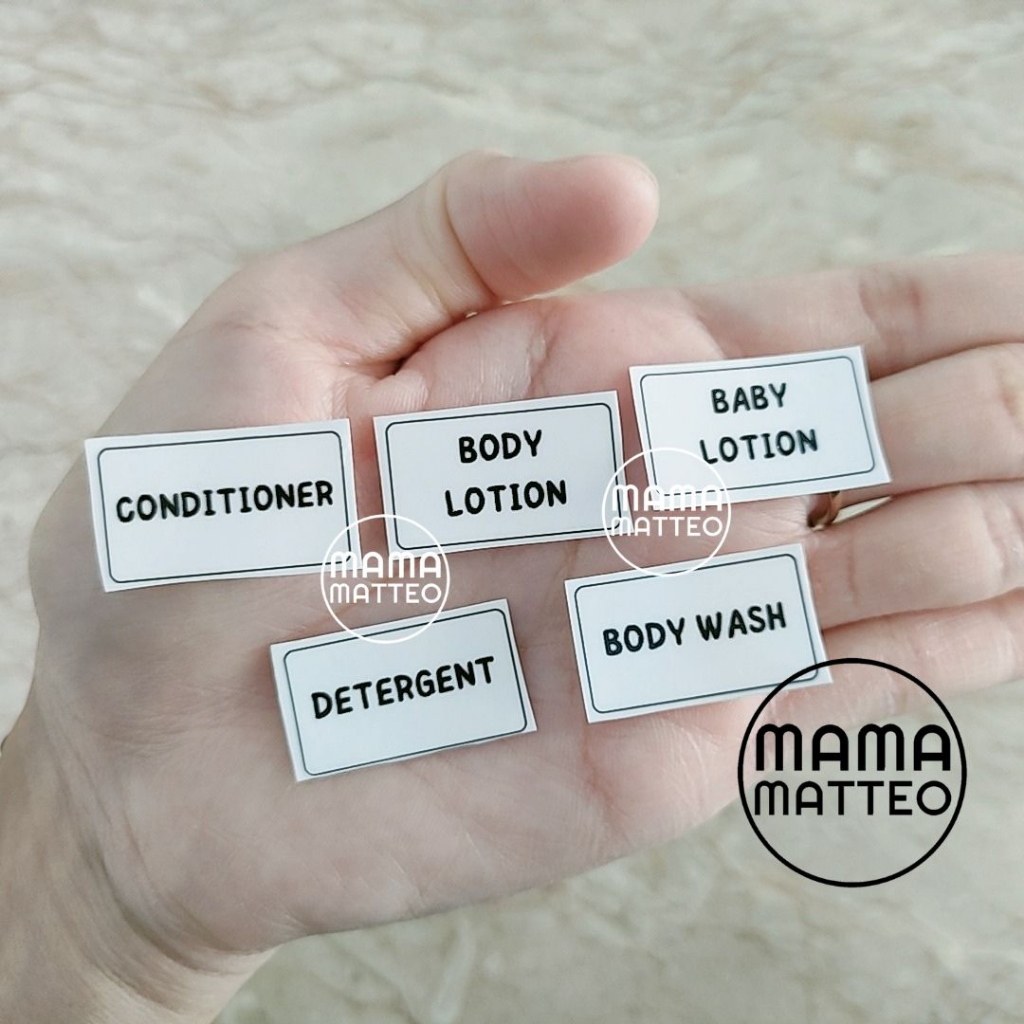 Jual STICKER BENING Untuk Botol Pouch Travel Refill Kosong Isi Ulang ...