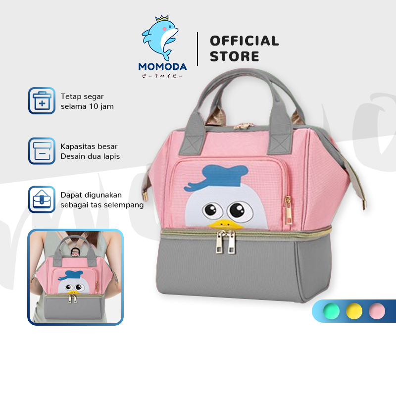 Jual MOMODA Tas Susu dan Botol Susu Bayi/ Diaper Bag Tas Popok ...