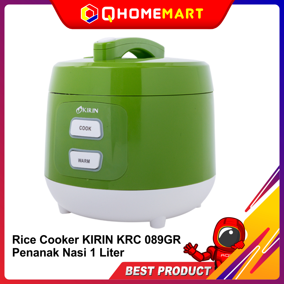 Jual Rice Cooker KIRIN KRC 089GR Penanak Nasi 1 Liter | Shopee Indonesia