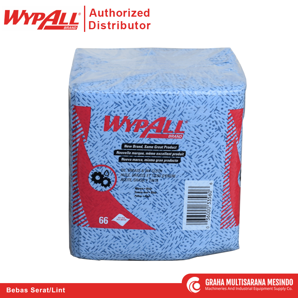 Jual Wypall Oil Grease Blue Wiper Lebih Bagus dari Kain Majun Satuan ...