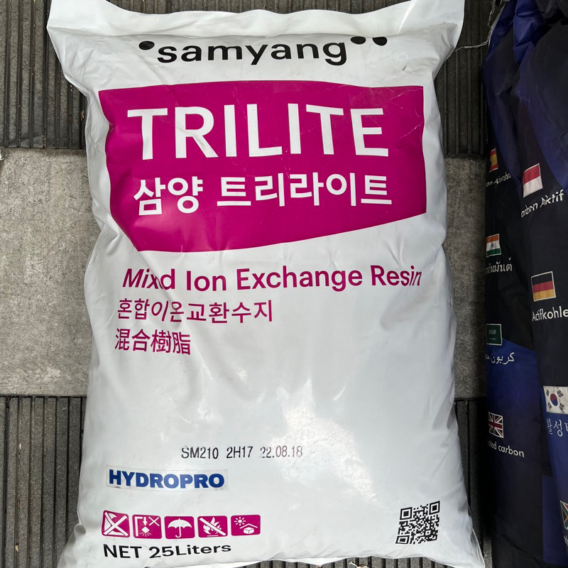 Jual Resin Mixed bed Trilite Sm 210 Korea utk demin filter air | Shopee ...