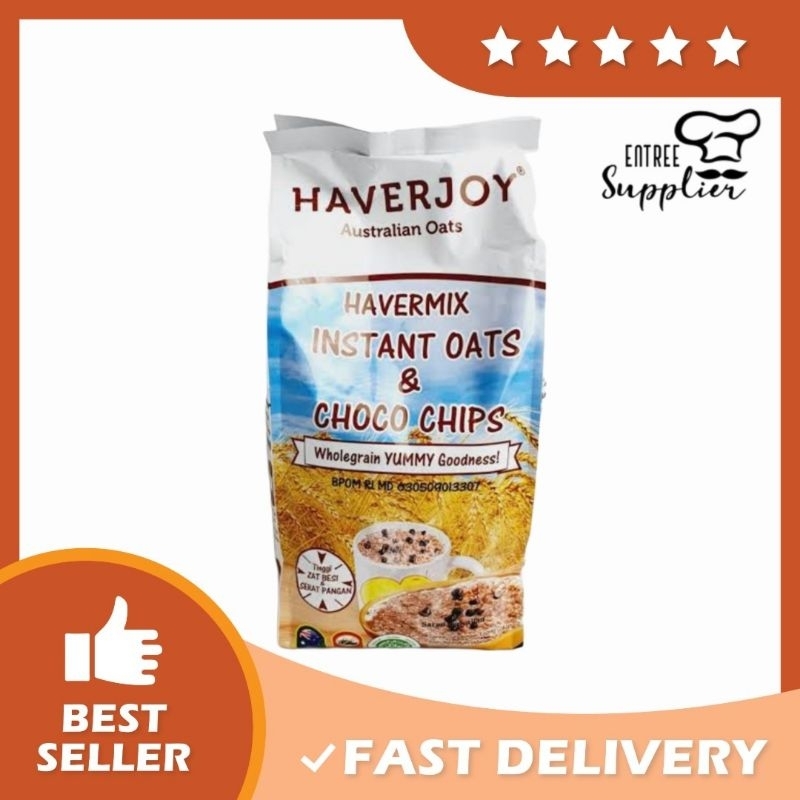 Jual HAVERJOY HAVERMIX INSTANT OATS & CHOCO CHIPS AUSTRALIAN OATS 1 KG ...