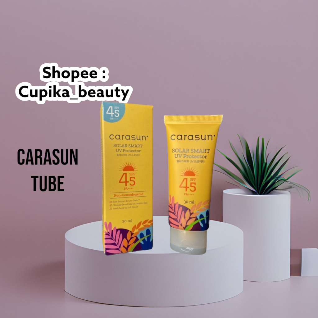 Jual carasun solar smart uv protector 30 ml -- carasun uv protector spf 45 pa++++ | Shopee Indonesia