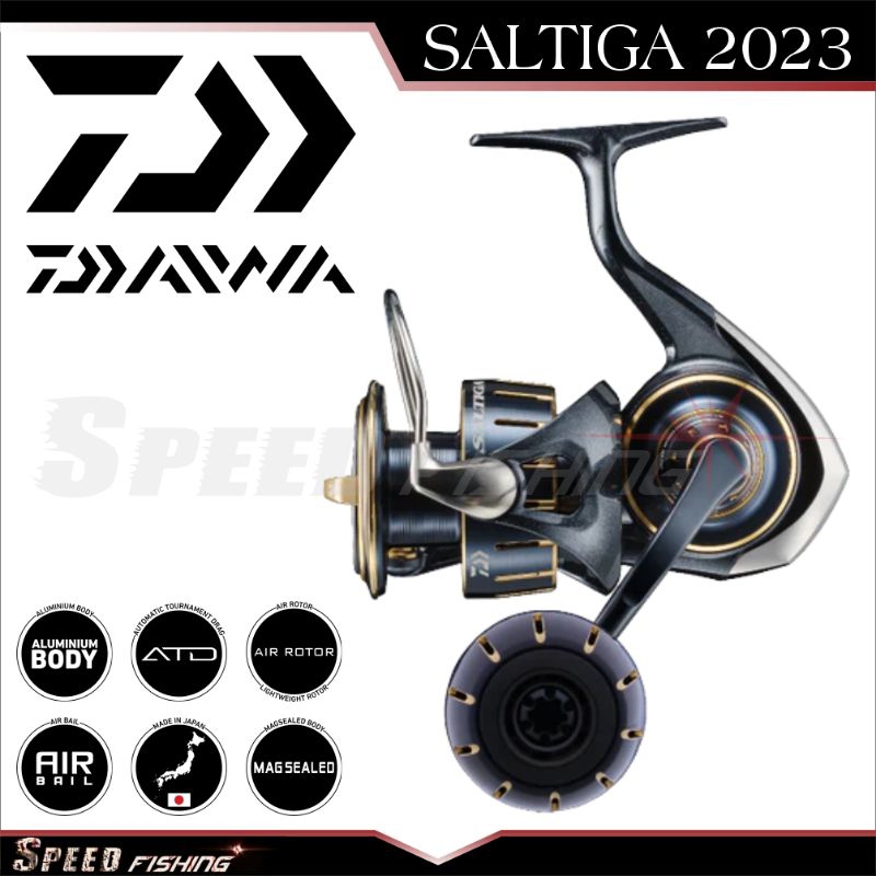 Jual Reel Daiwa Saltiga 2023 4000 5000 6000 P H XH Spinning | Shopee Indonesia