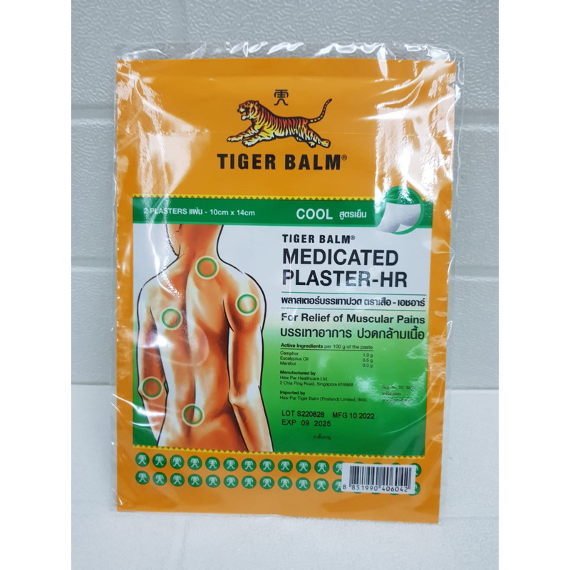 Jual Tiger Balm Plaster Koyo Thailand ( 1 pack isi 2 pcs ) | Shopee ...