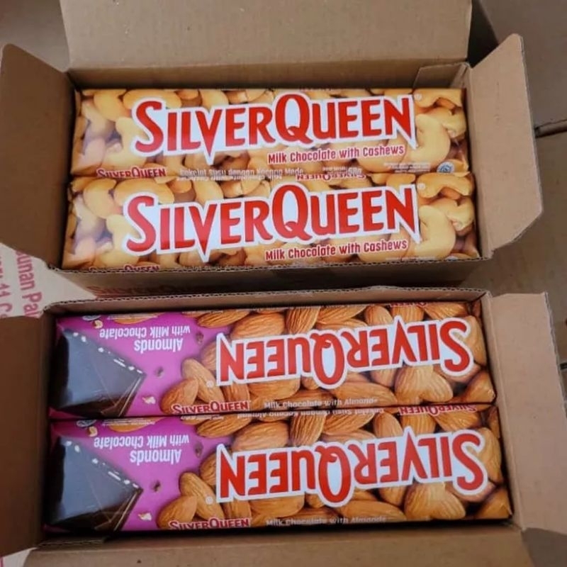 Jual SILVERQUEEN 58gr | Shopee Indonesia