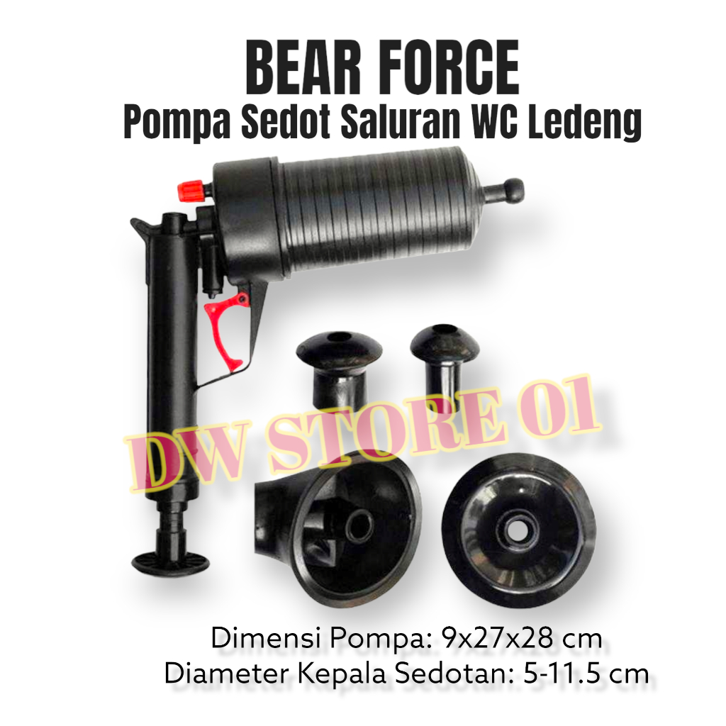 Jual Alat Pompa Pembersih Penyedot Sedot WC Pipa Saluran Air Tersumbat ...