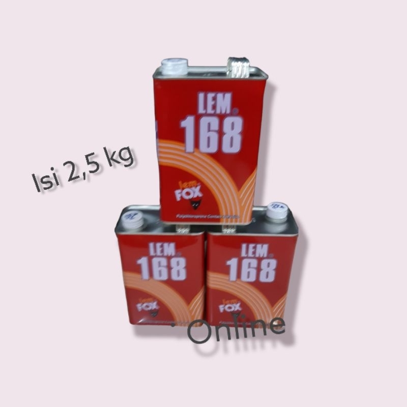 Jual Lem Kuning FOX 168 | galon 2,5 kg | Lem HPL | Lem 168 | Shopee ...