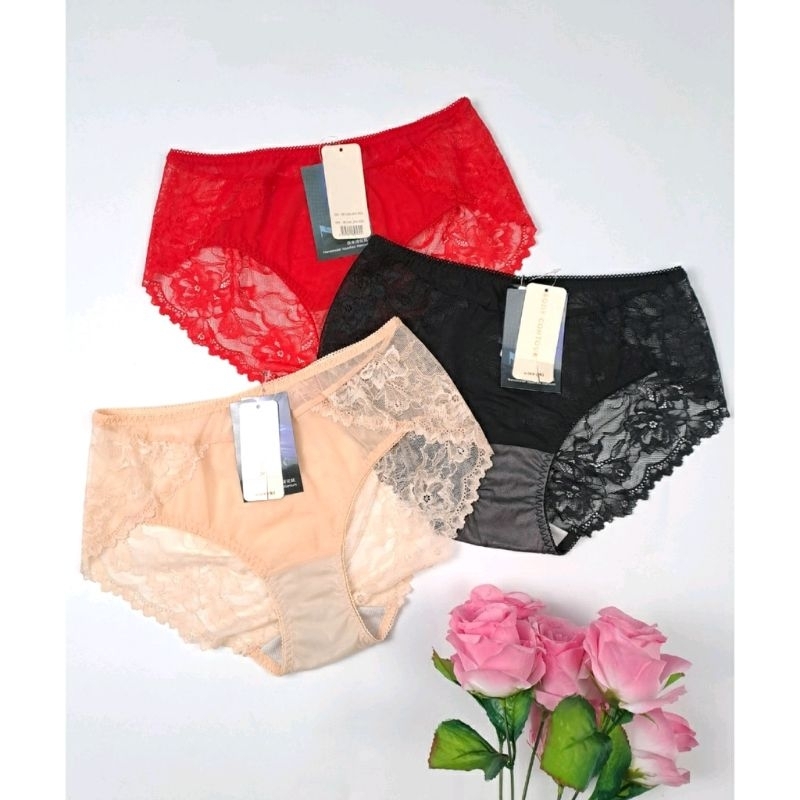 Jual Body contour by Sorella-cd celana dalam wanita|cd brokat/renda premium 1258 | Shopee Indonesia