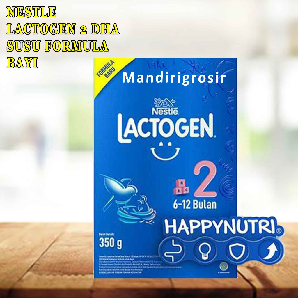 Jual Susu Formula Bayi* Nestle Lactogen DHA* Susu Bubuk* 350gr | Shopee ...