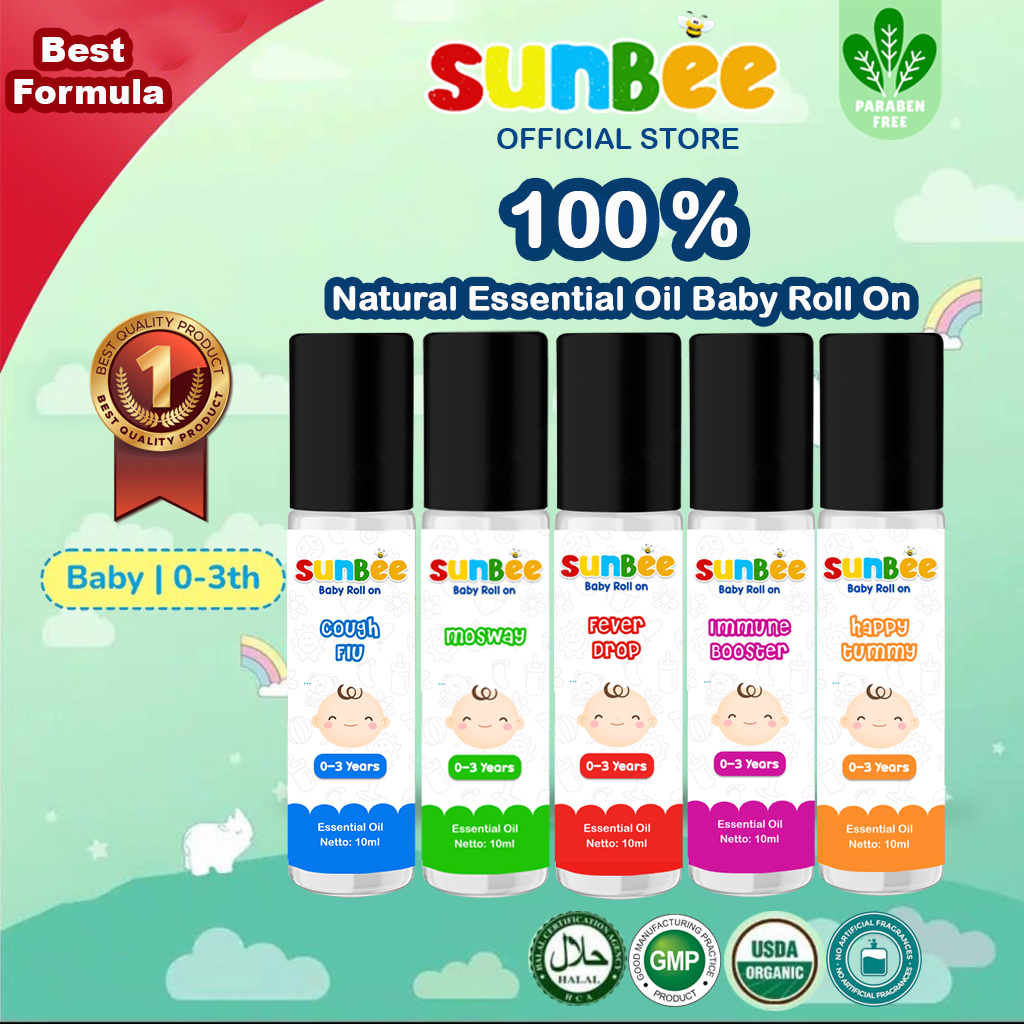 Jual BABY ESSENTIAL OIL ROLL ON 0-3 TAHUN BY SUNBEE | Shopee Indonesia