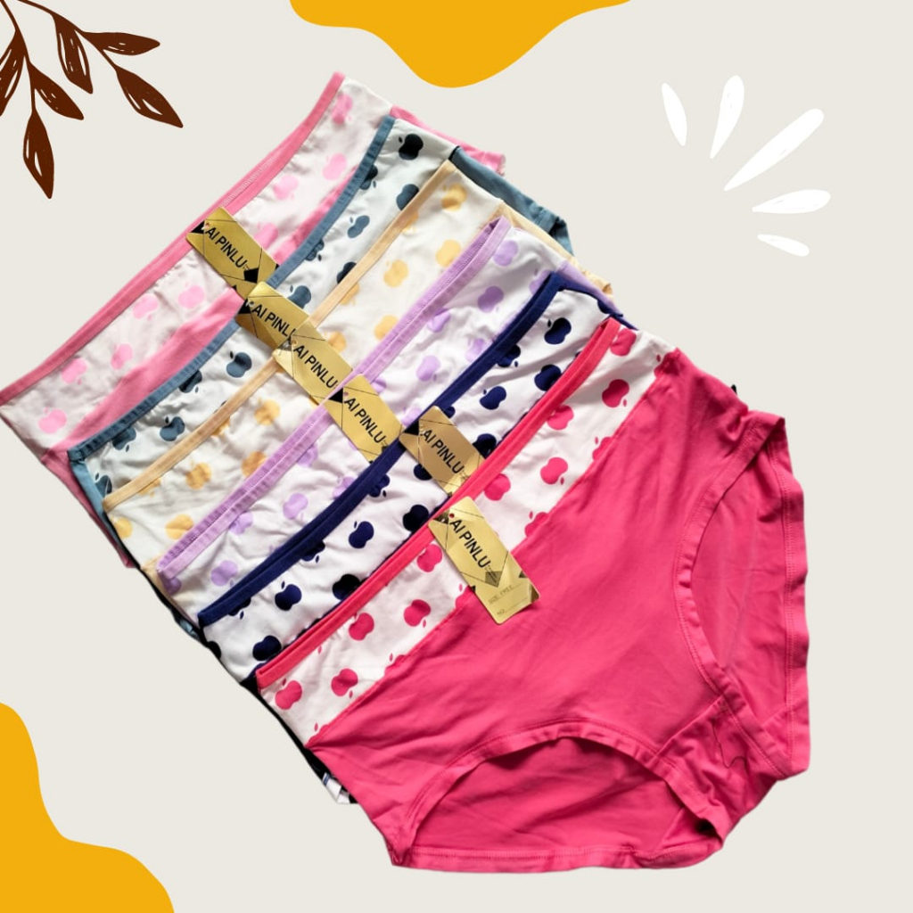 Jual Cd/Celana dalam Cengcut Sempak Apple Cantik Warna Warni cewe ...