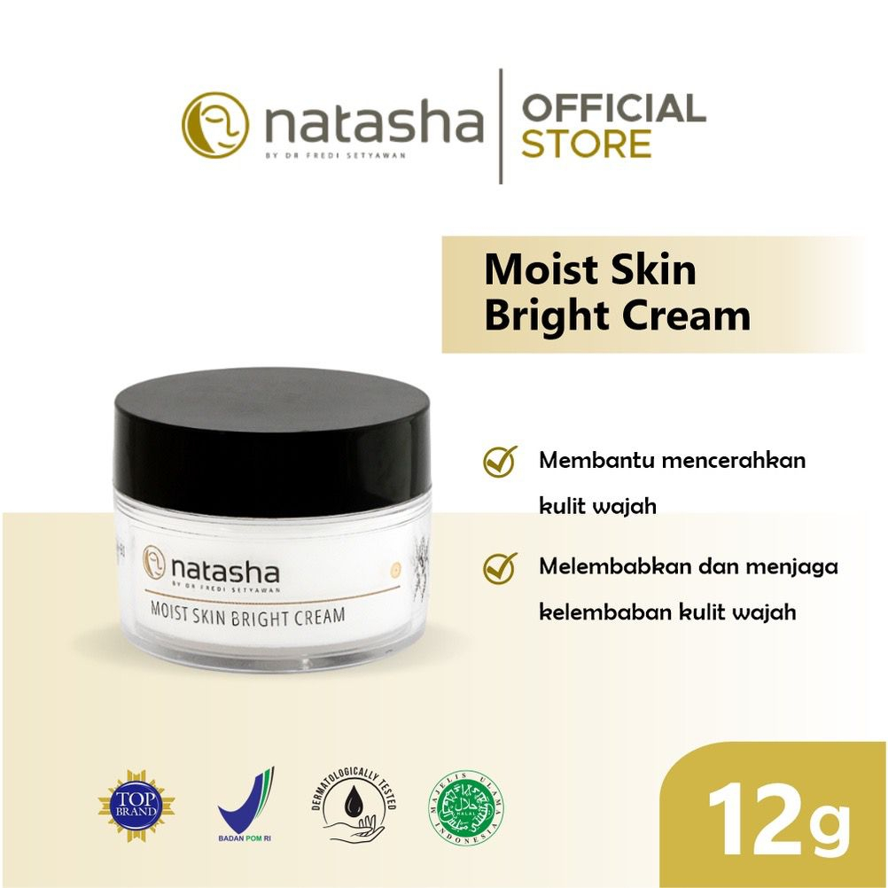 Jual MOISTURIZER SKIN BRIGHTENING CREAM NATASHA SKIN CARE | Shopee ...
