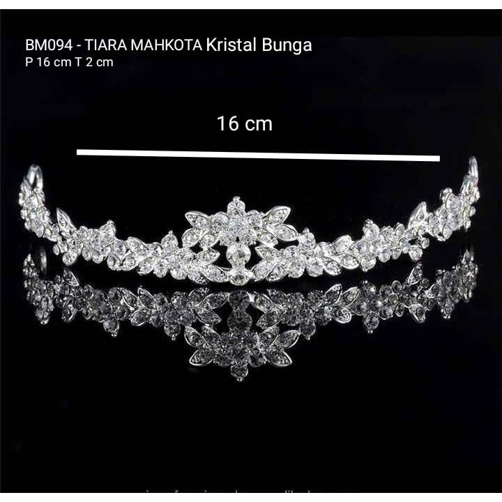 Jual Tiara Mahkota Kristal Bunga | Shopee Indonesia