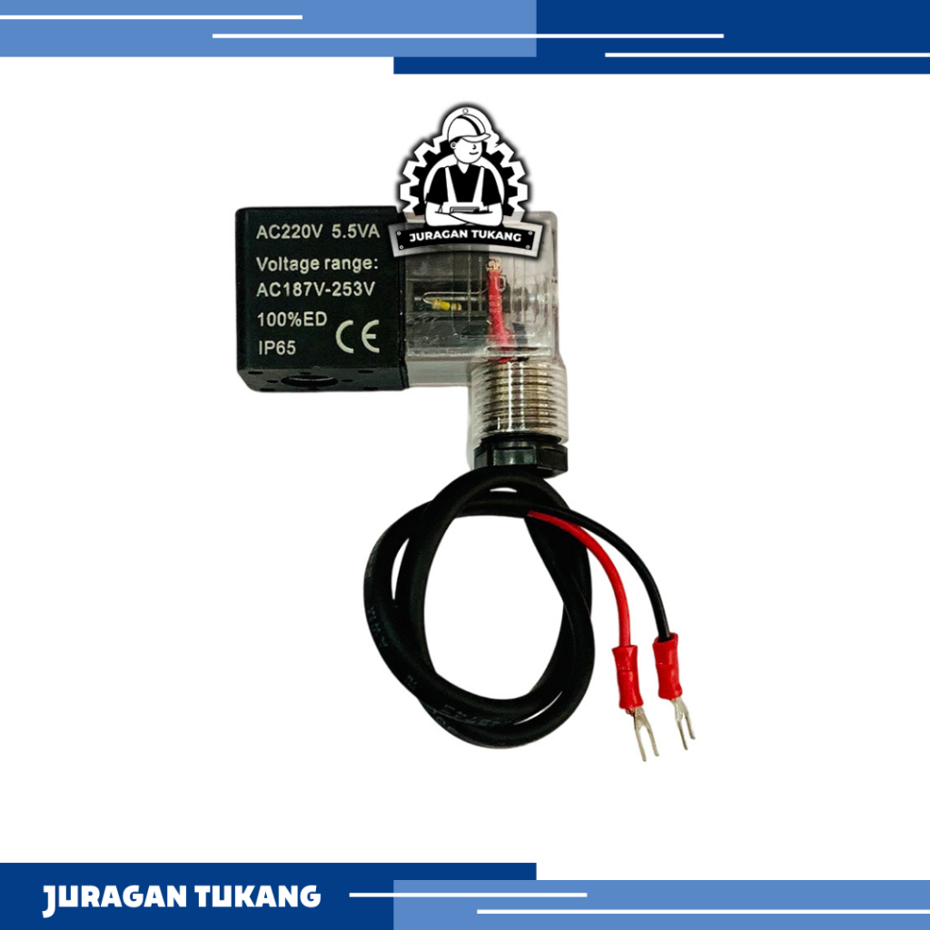 Jual Selenoid Valve Auarita Kompresor Angin Portable Oilless | Shopee ...