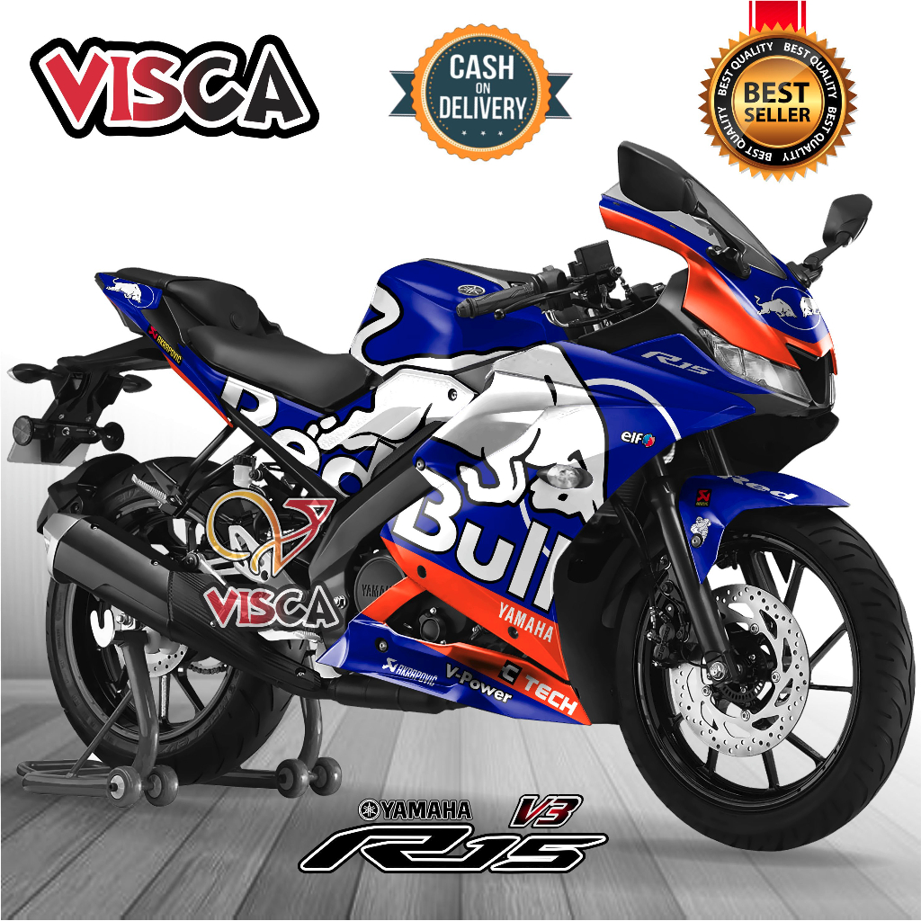 Jual (COD) Decal R15 V3 Full Body Keren Stiker R15 V3 Full Body Keren ...