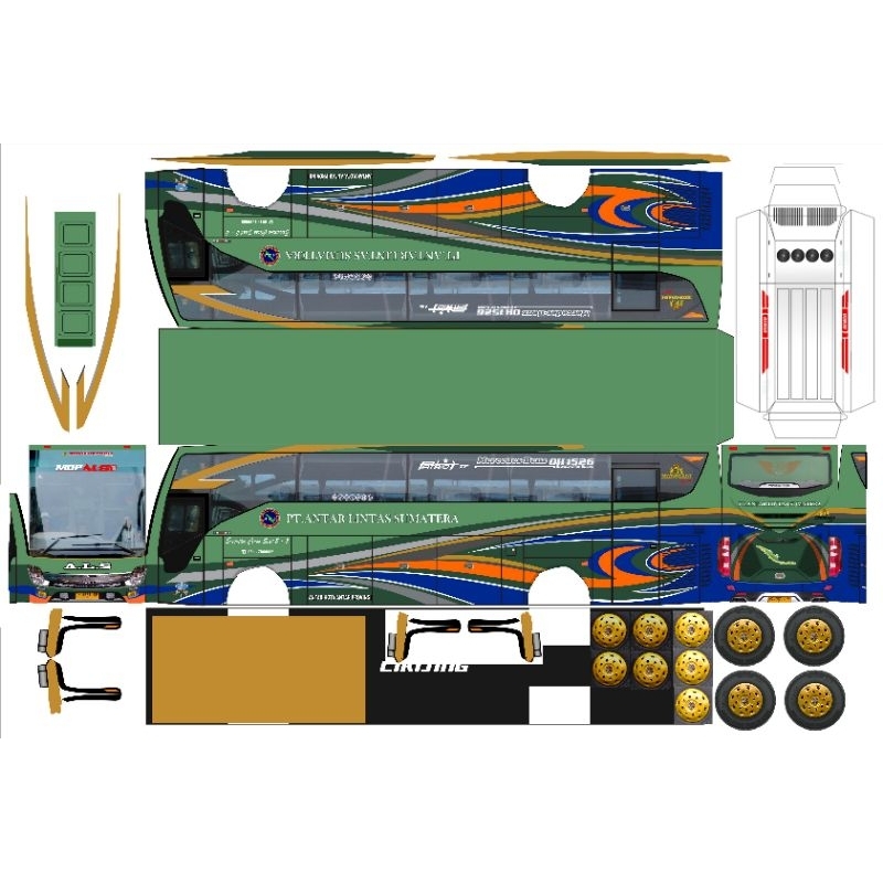 Jual lembaran pola paper Craft Bus | Shopee Indonesia