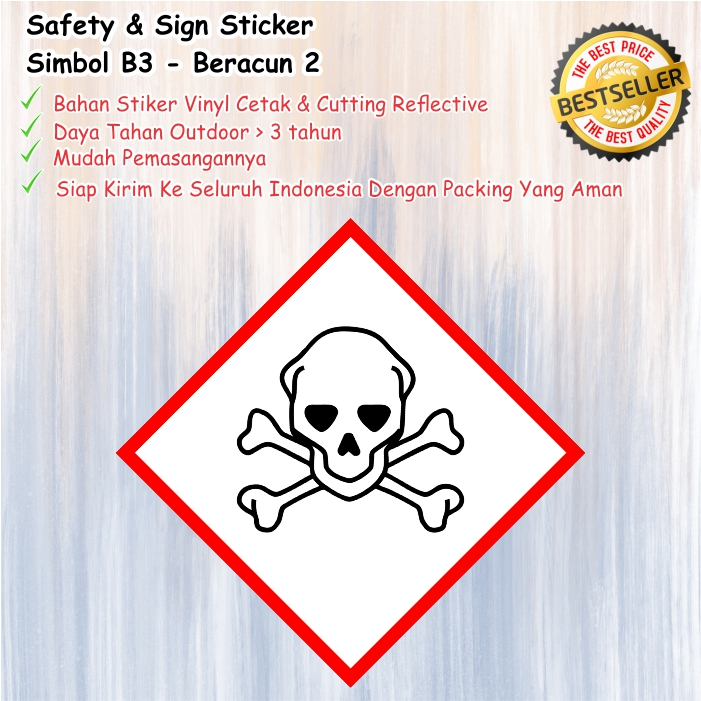 Jual Stiker B3 - Beracun 2 | Shopee Indonesia