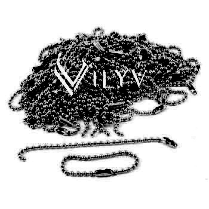 Jual Rantai biji lada black nikel / Rantai biji lada hitam / Rantai ...