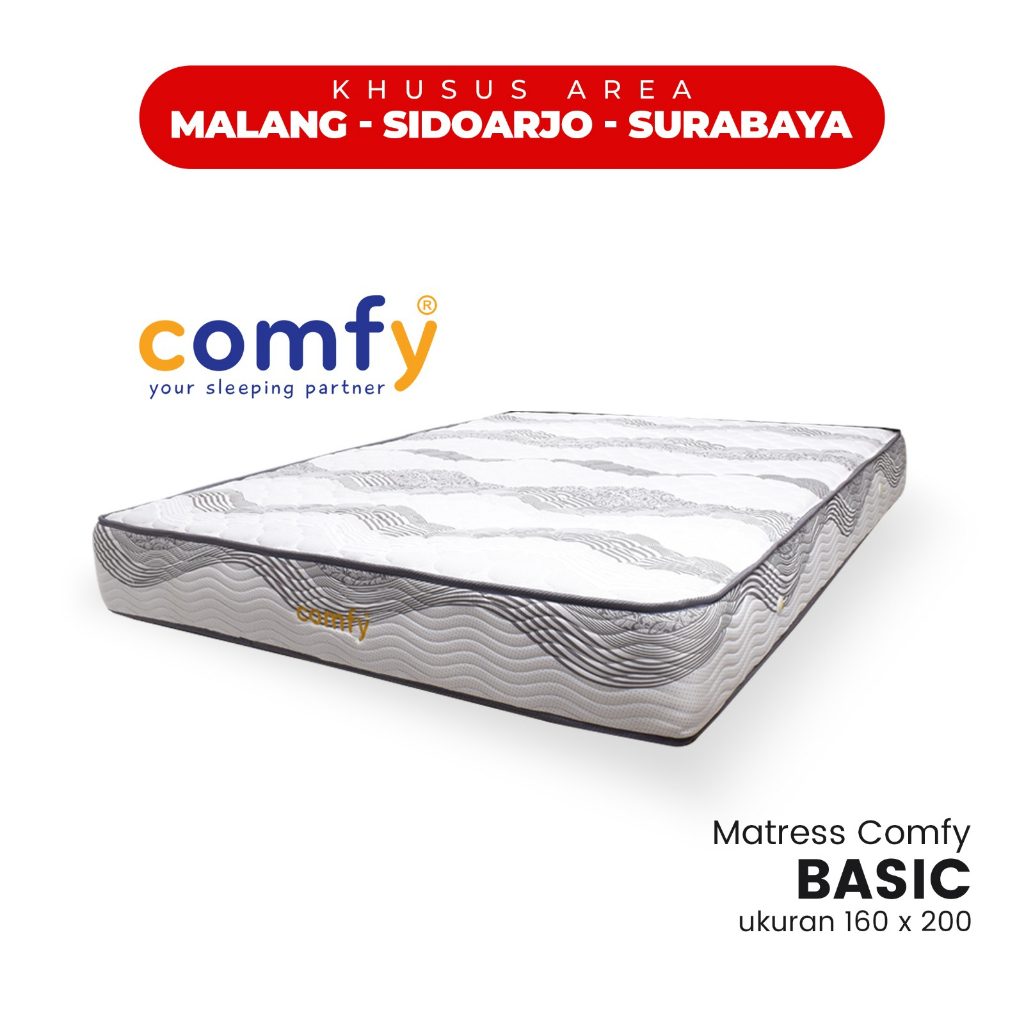 Jual Matrass Comfy Basic Rebounded ukuran 100 - 180 cm x 200 cm Garansi ...
