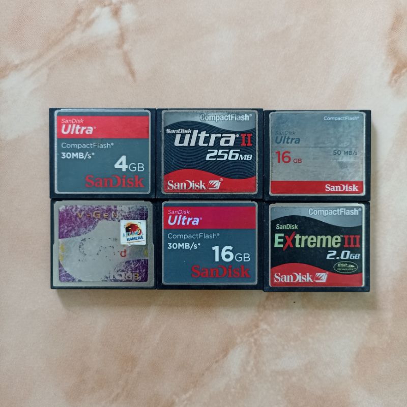 Jual MEMORI Card Flash atau CF untuk Kamera 7D 5D 5Dmkii | Shopee Indonesia