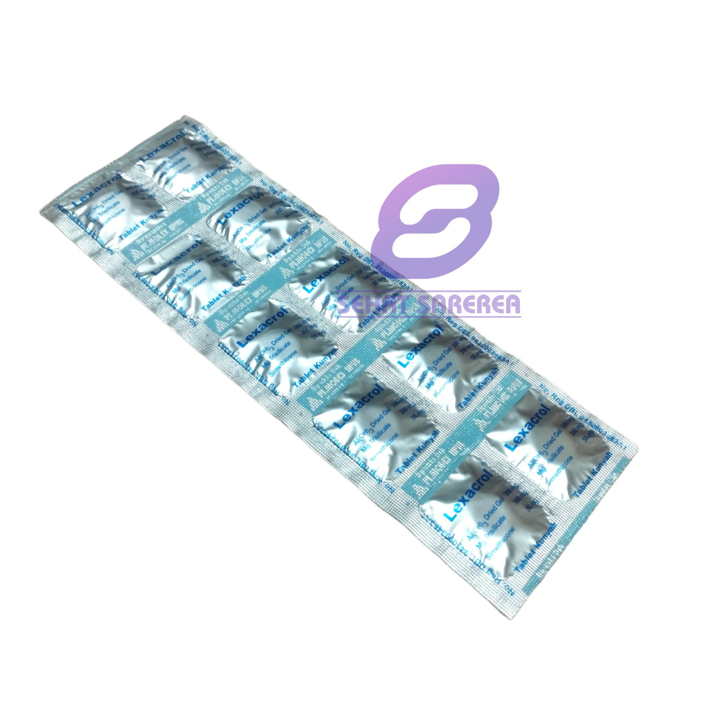 Jual Lexacrol Strip 10 Tablet Digunakan untuk mengobati gangguan pada ...