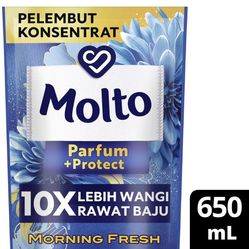 Jual Molto parfum + protect morning fresh 650ml | Shopee Indonesia