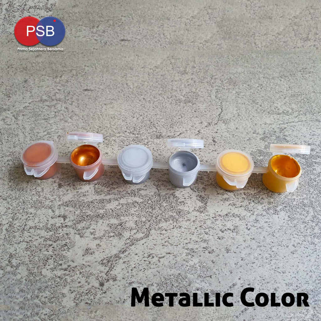 Jual Cat Akrilik Set 6 Warna Cat Diy Cat Akrilik Murah Shopee