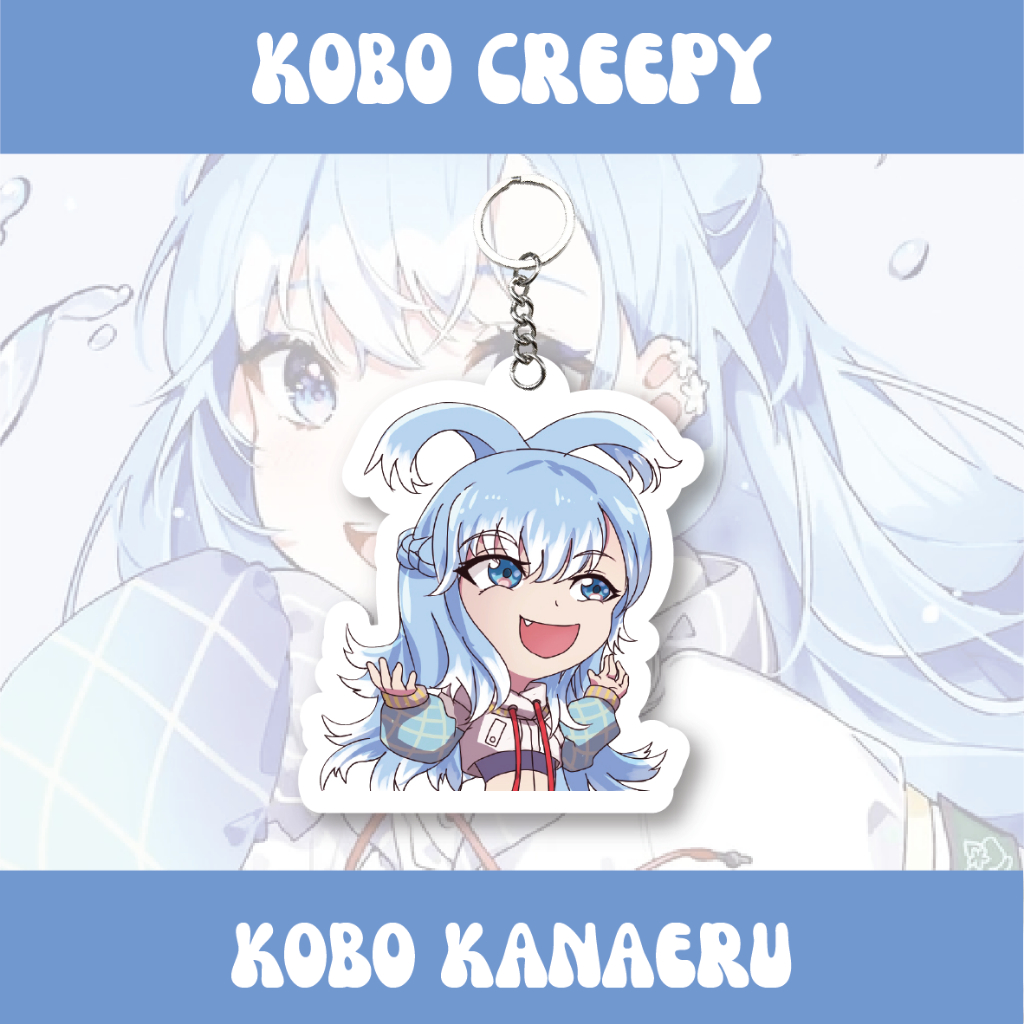 Jual GANTUNGAN KUNCI KOBO KANAERU | KOBO | VTUBER | AKRILIK 3MM ...