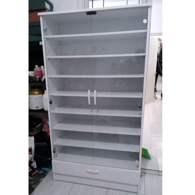 Jual lemari custom pintu kaca | Shopee Indonesia