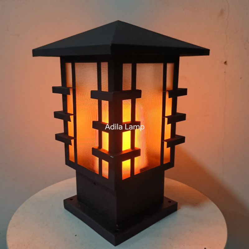 Jual Lampu pilar// pagar // teras rumah / teras depan / lampu minimalis ...