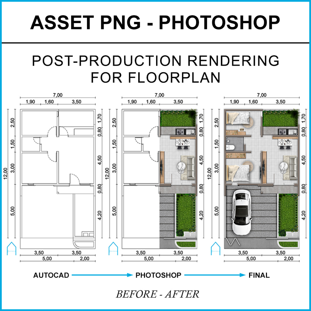 Jual Library Asset PNG Render Denah Arsitektur (Photoshop) | Shopee ...