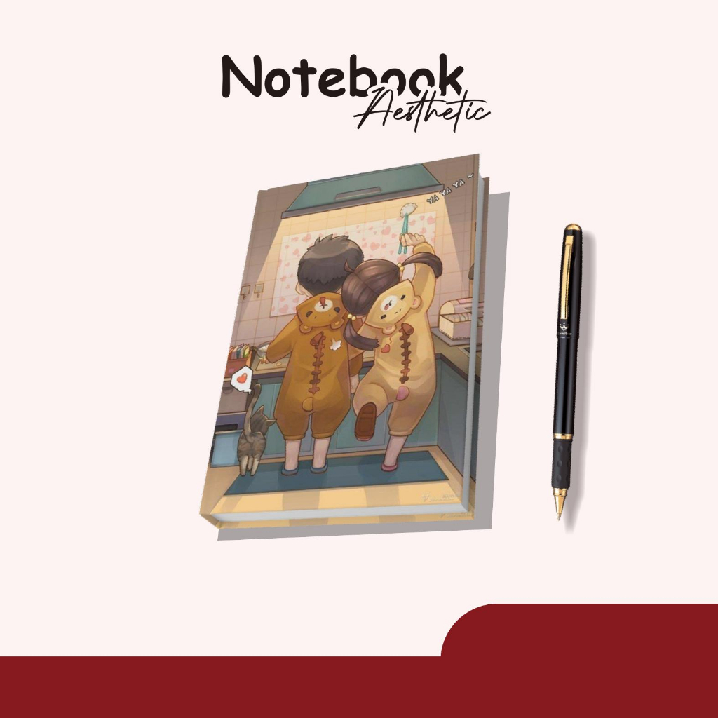 Jual BUKU CATATAN CUSTOM AESTHETIC A5 / BUKU CATATAN ESTETIK A5 CUSTOM ...