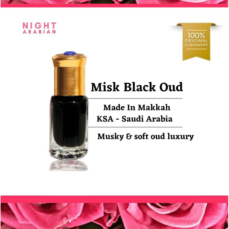 Jual Parfum Misk Black Oud - Parfum Sholat - Parfum Makkah - Misk ...