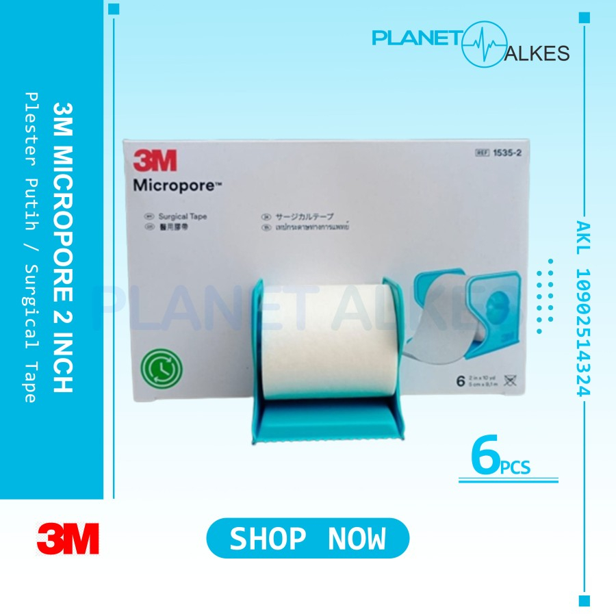 Jual Micropore 1/2 1 2 in 3M / Plester Luka Micropore 1 BOX / Surgical ...