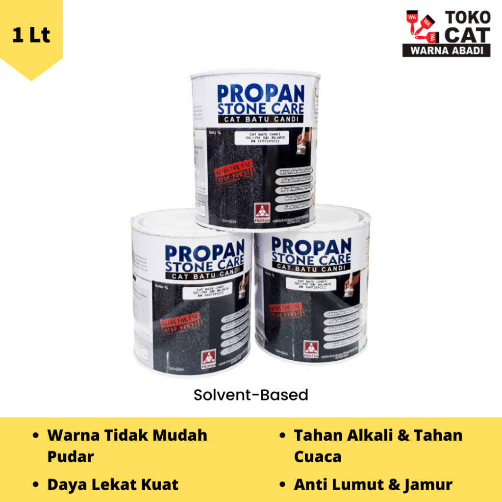 Jual CAT BATU ALAM PROPAN BATU CANDI 1 LITER | Shopee Indonesia
