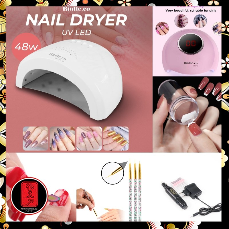 Jual TOP Pengering Kutek Kuku UV LED/pengering kutek mini/pengering ...