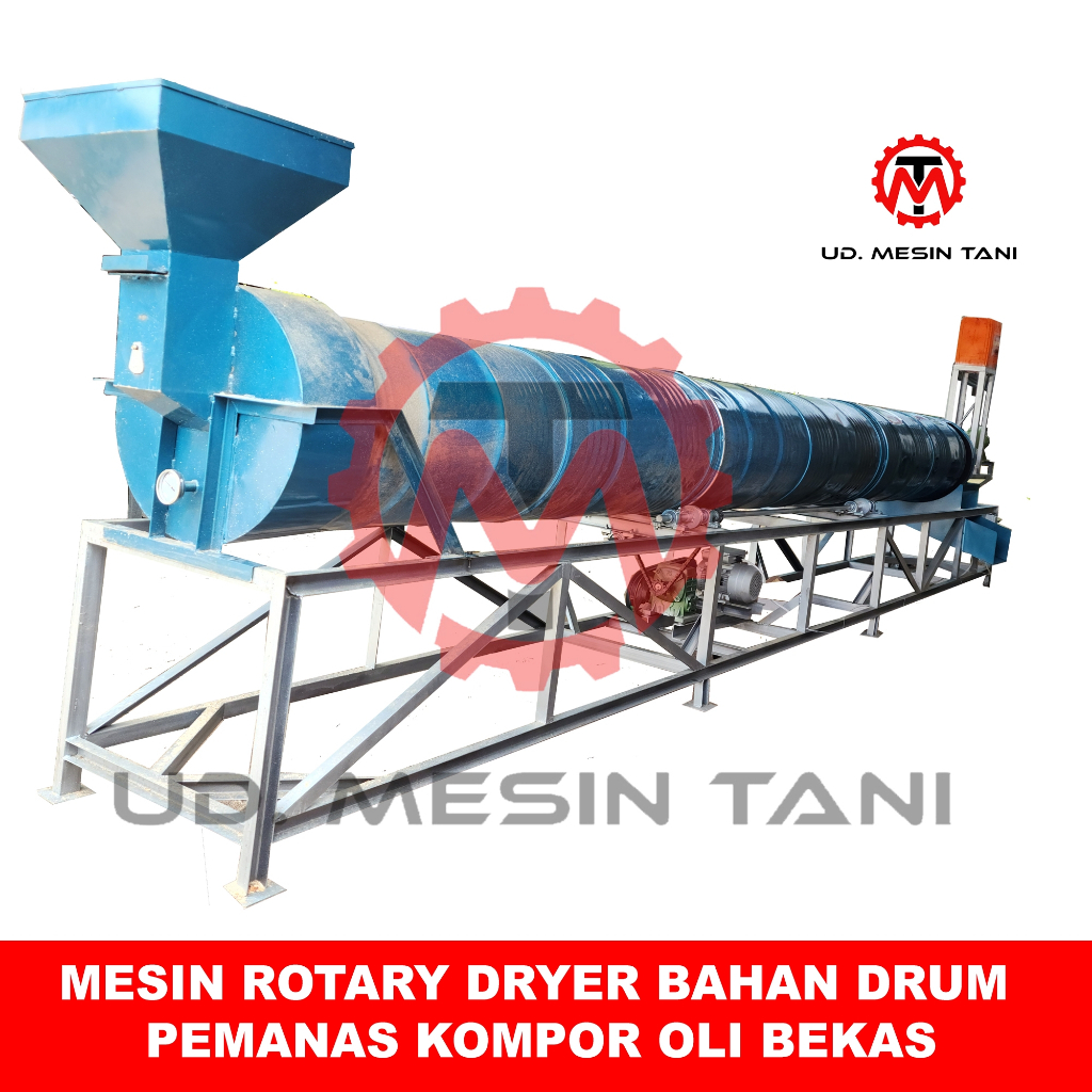Jual MESIN ROTARY DRYER PENGERRING SERBAGUNA BAHAN DRUM TERMURAH ...