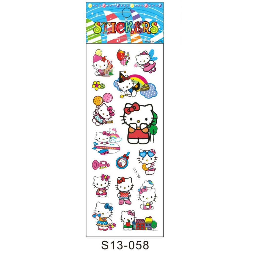 Jual STICKER TIMBUL KARAKTER Stiker Anak Perempuan Sanrio Kuromi Lotso ...