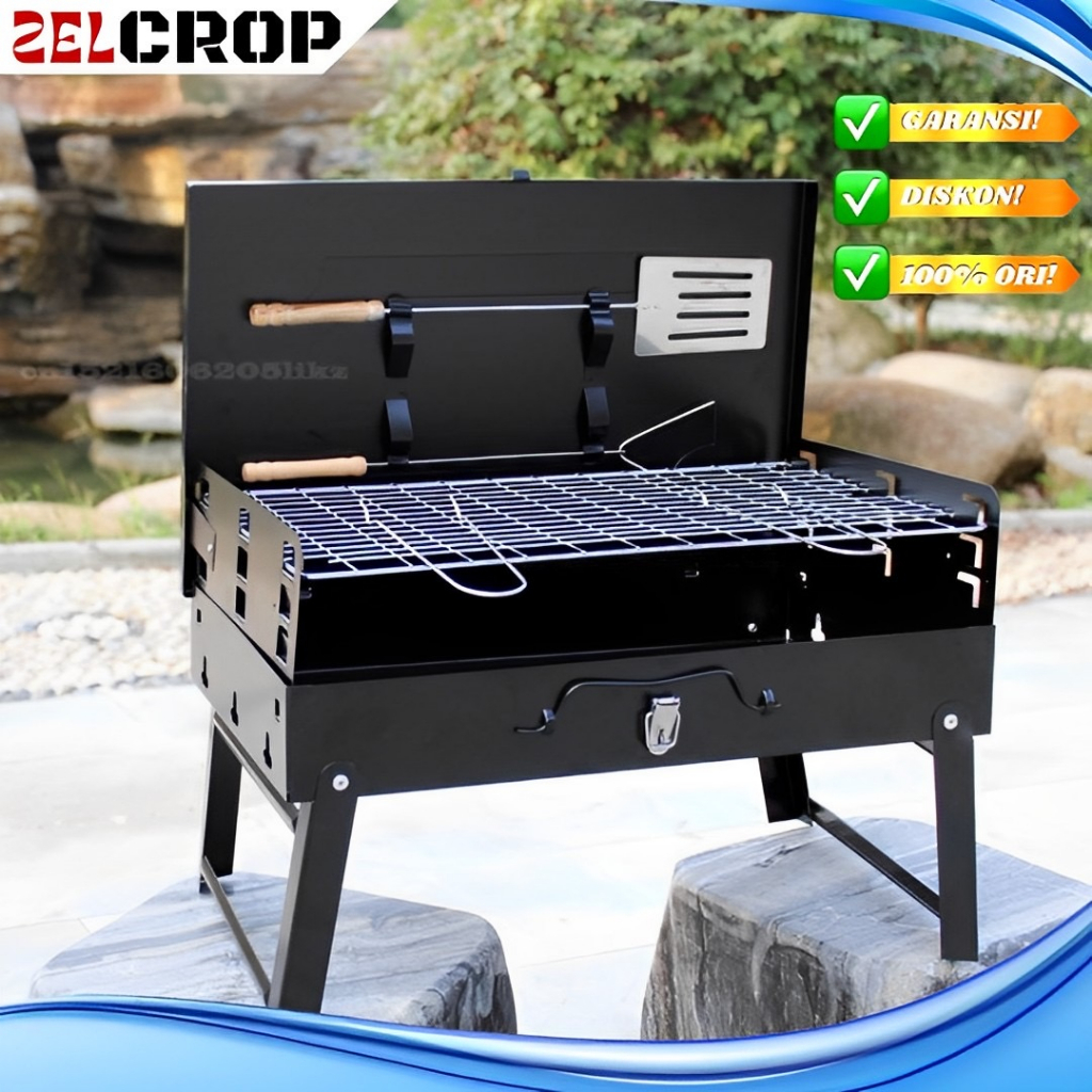 Jual Alat Panggang Serbaguna Portable Lipat Tempat Pemanggang Sate ...