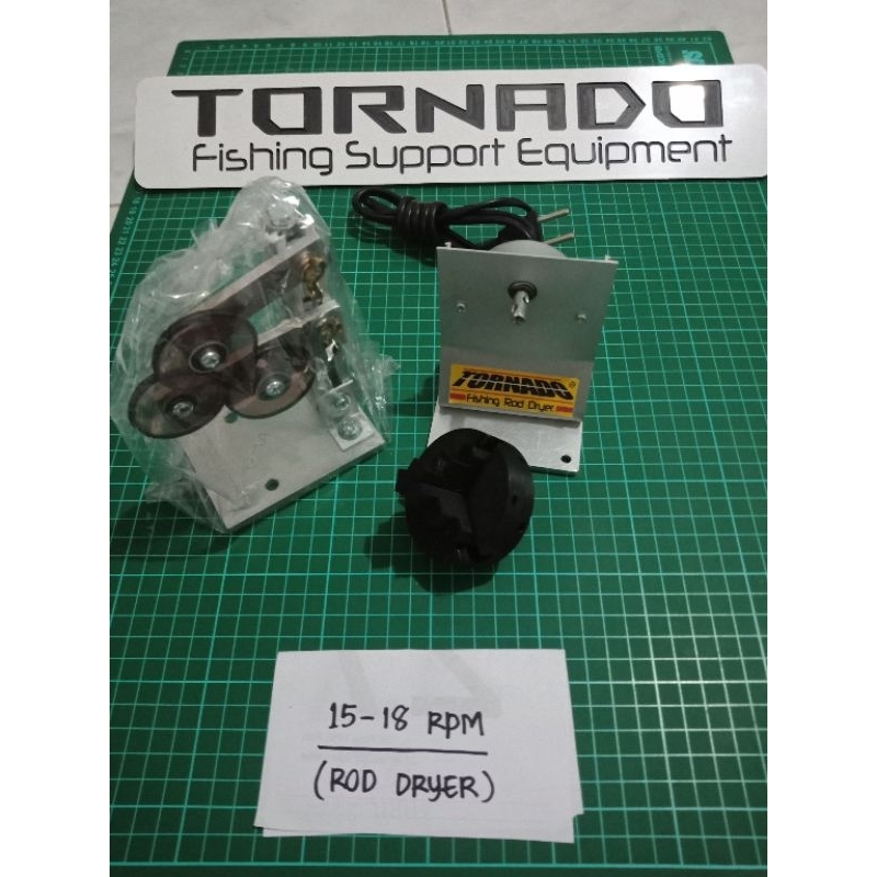 Jual Rod dryer 15 - 18 Rpm dengan penyangga roda3 bearing dan chuck 3d ...
