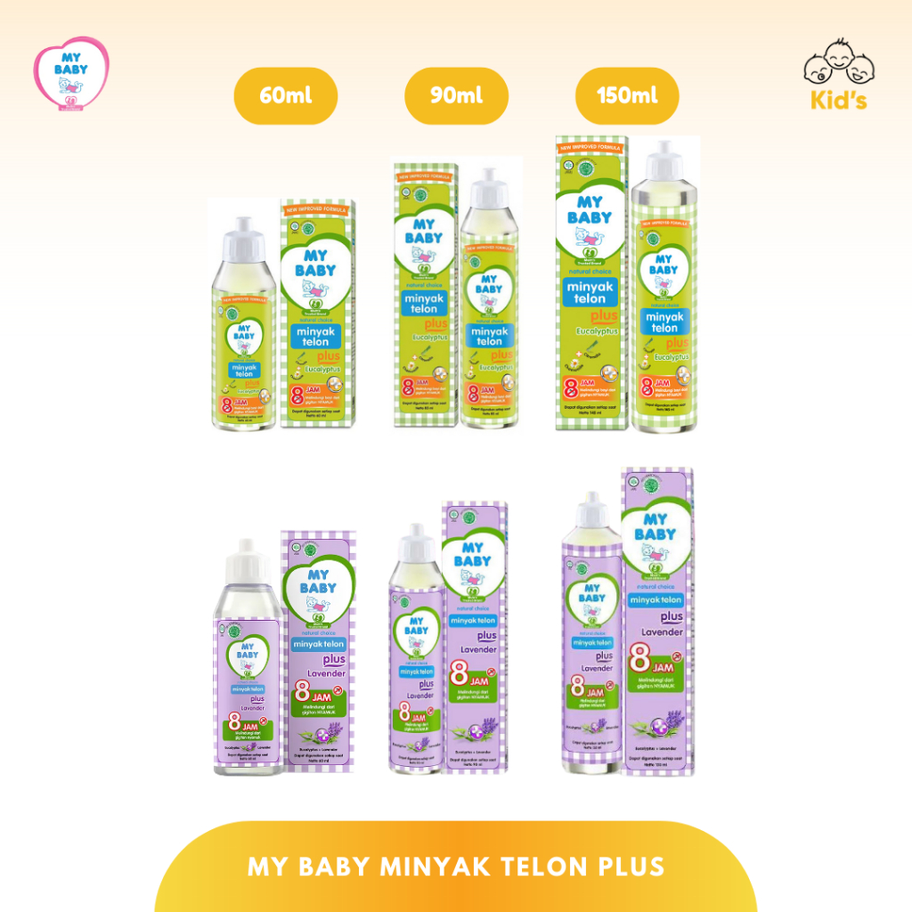 Jual MY BABY MINYAK TELON PLUS 30ML 60ML 90ML 145ML | Shopee Indonesia