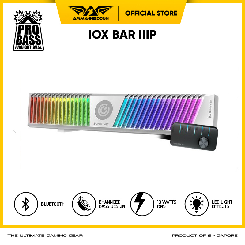 Jual Speaker Bluetooth IOX BAR 3P Stereo Soundbar | 10W Powerfull Sound ...