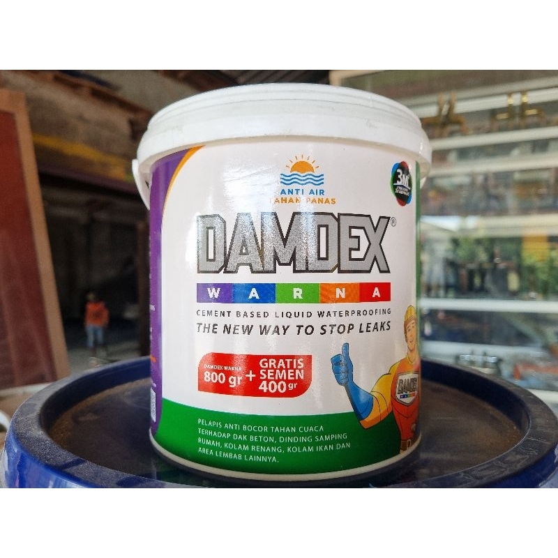 Jual DAMDEX WARNA PELAPIS ANTI BOCOR 2 KOMPONEN | Shopee Indonesia