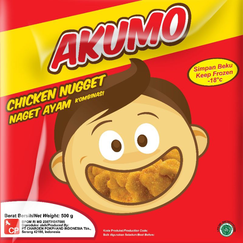 Jual Akumo Chicken Nugget Ayam 500 gram | Shopee Indonesia