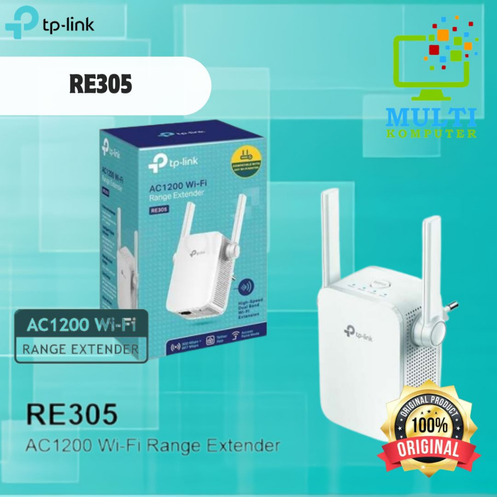 Jual TP-Link RE305 Dual-Band AC1200 Wi-Fi Range Extender | Shopee Indonesia