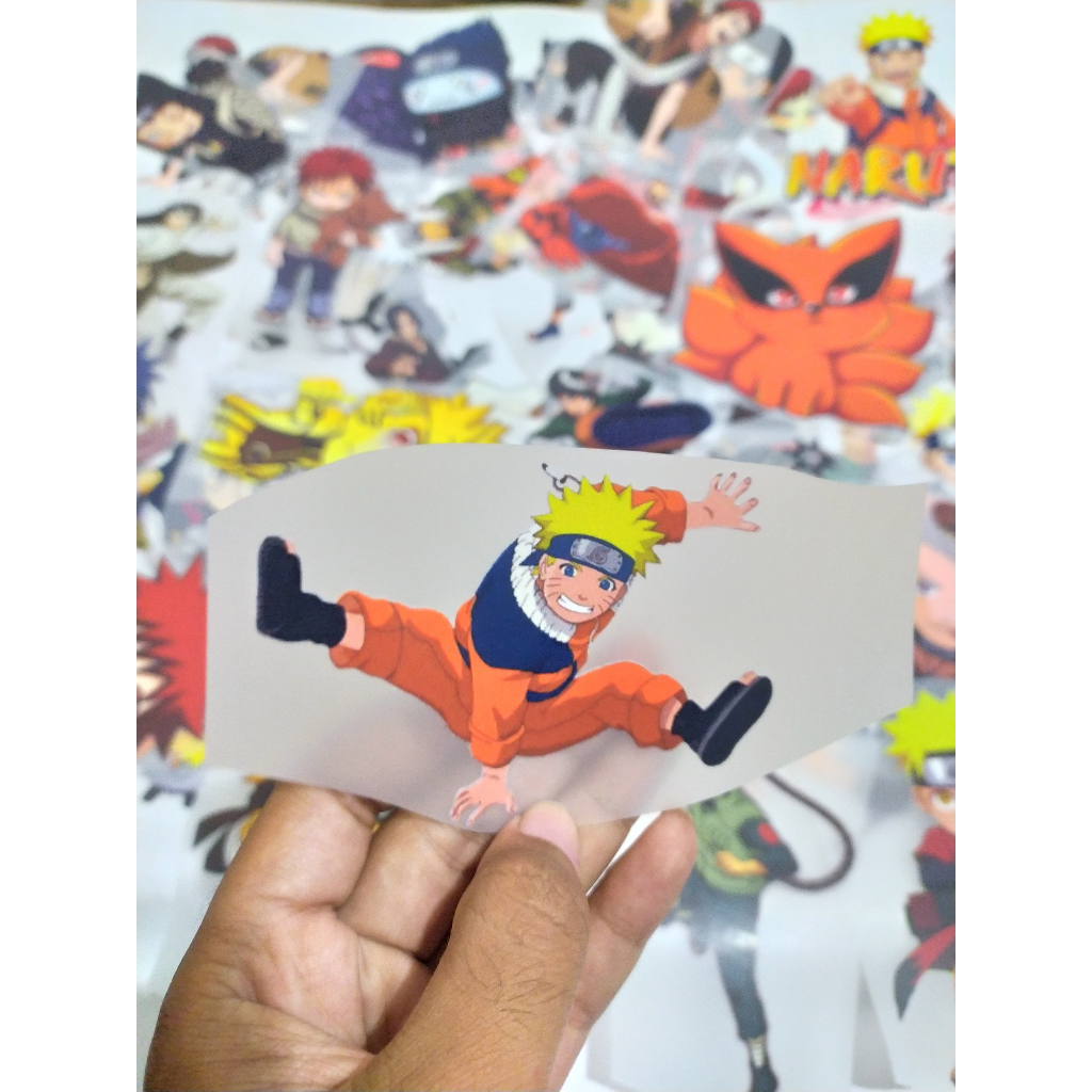 Jual STIKER DTF TEMA NARUTO SHIPUDEN | Shopee Indonesia