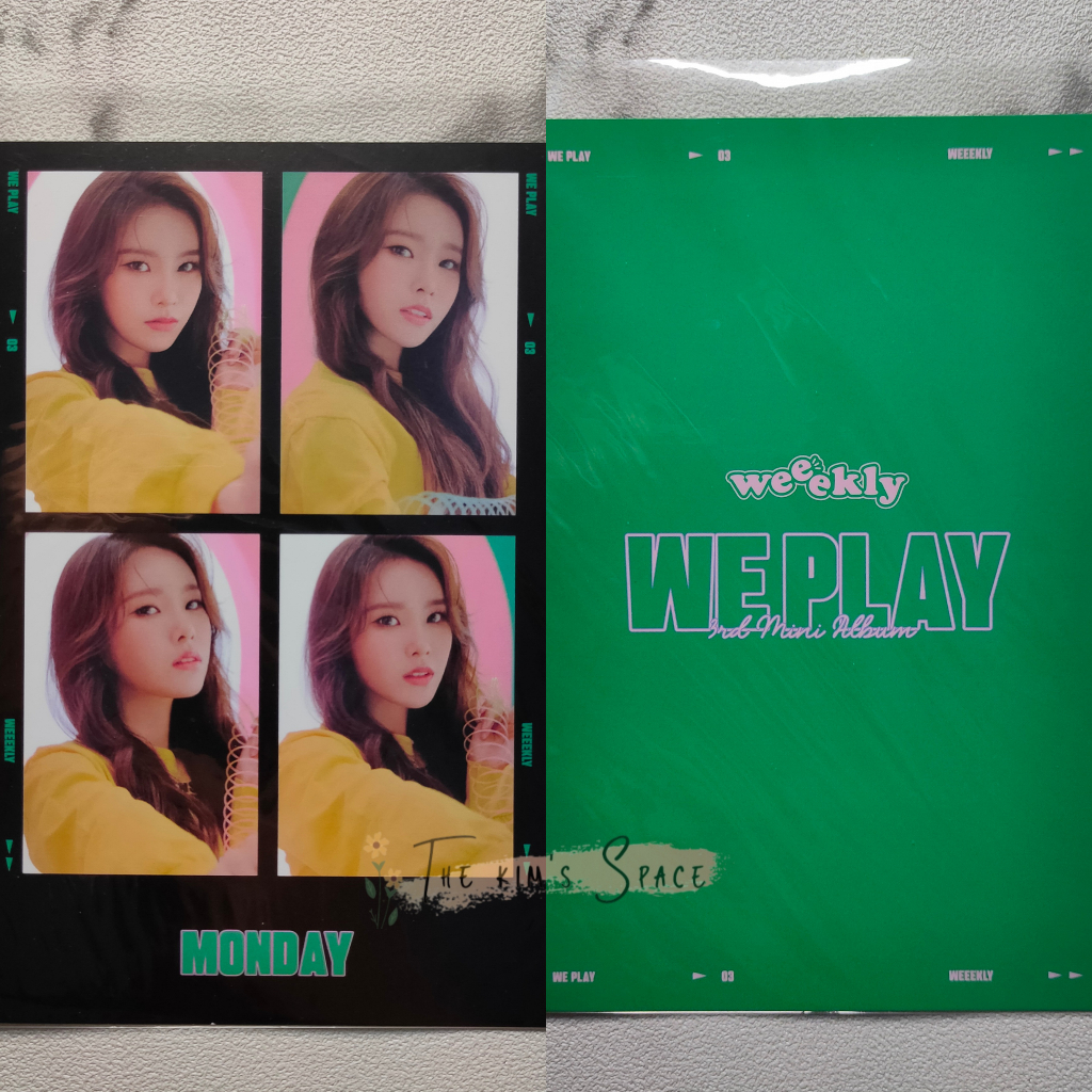 Jual Weeekly We Can Play Game: Holiday Awake Soojin Jiyoon Monday ...