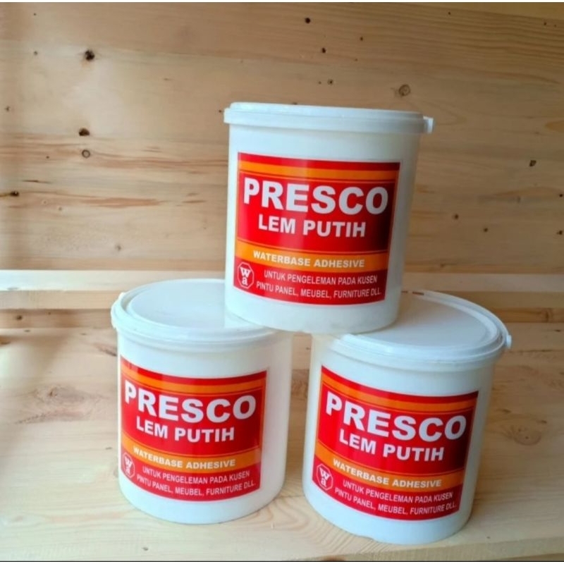 Jual LEM||LEM PRESCO||LEM KAYU||LEM PUTIH KENTAL SUSU | Shopee Indonesia