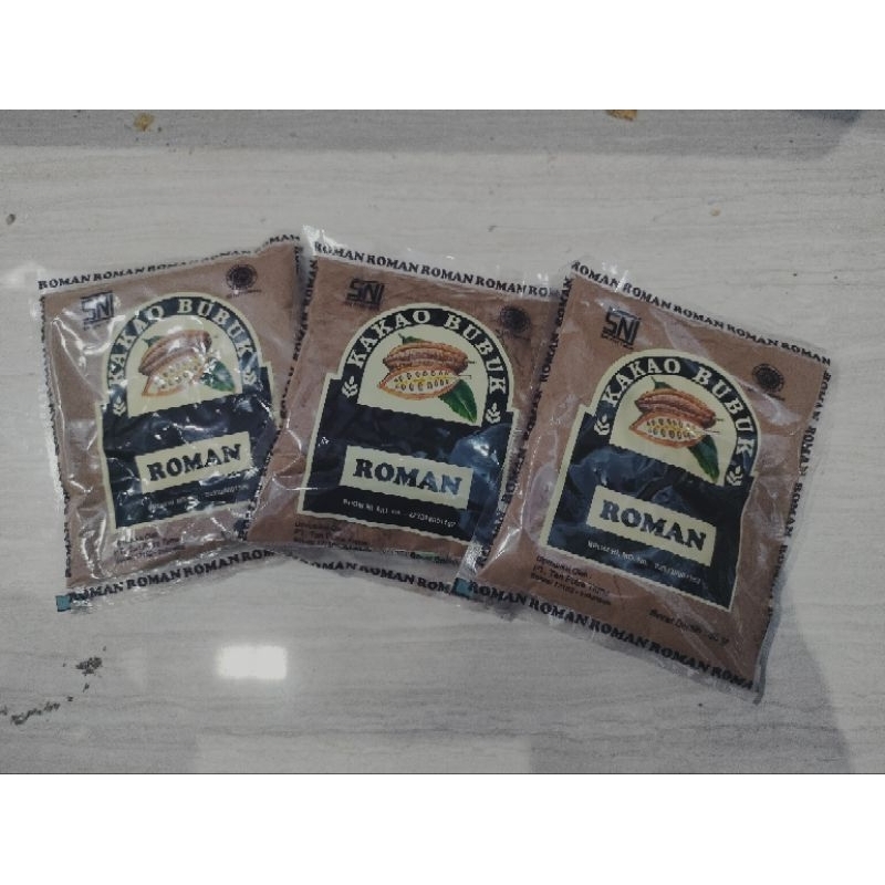 Jual Coklat Bubuk/Kakao Bubuk Roman 35 gr | Shopee Indonesia